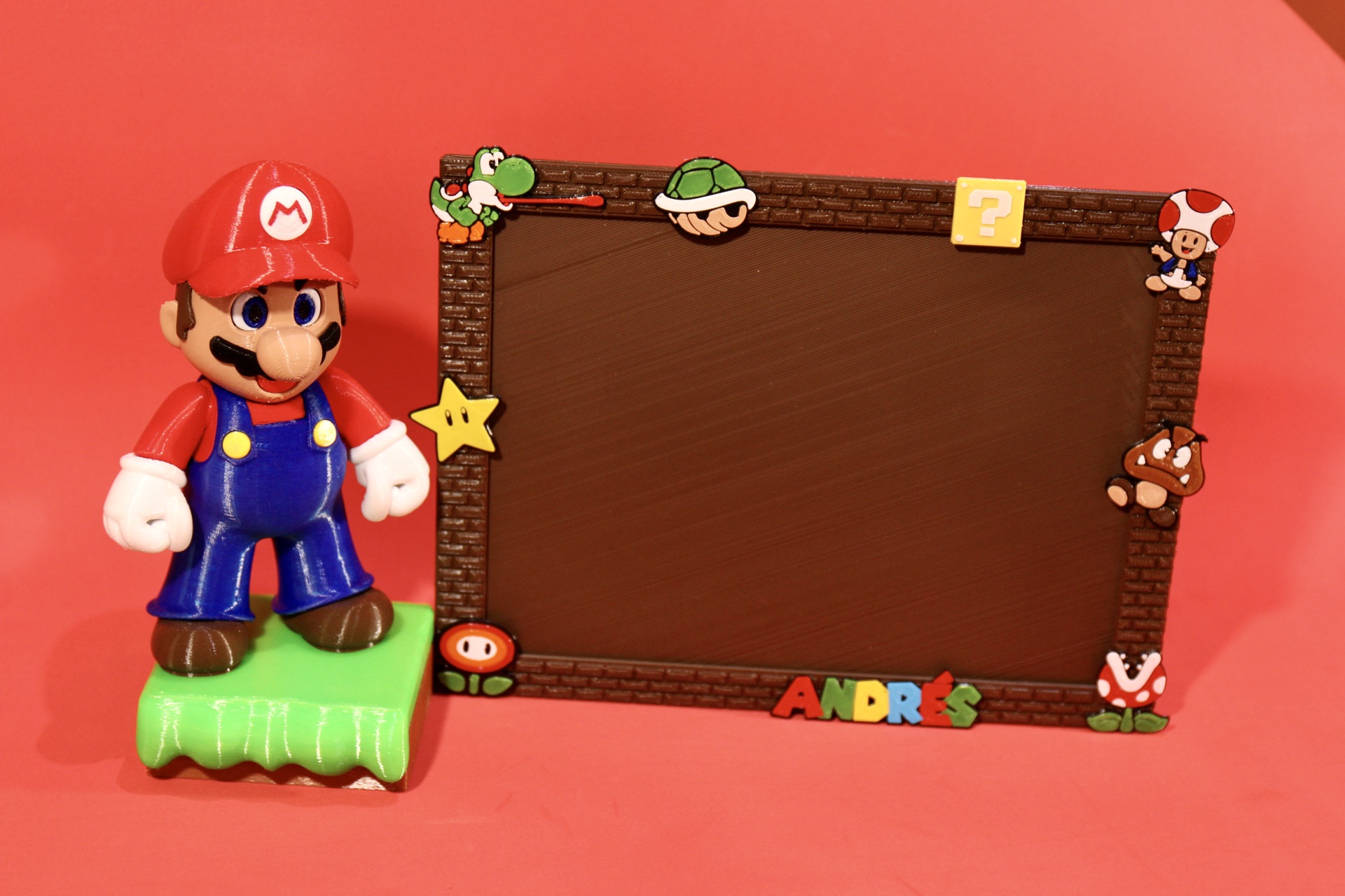 Marco de Fotos de Super Mario – 3deco-planter.com