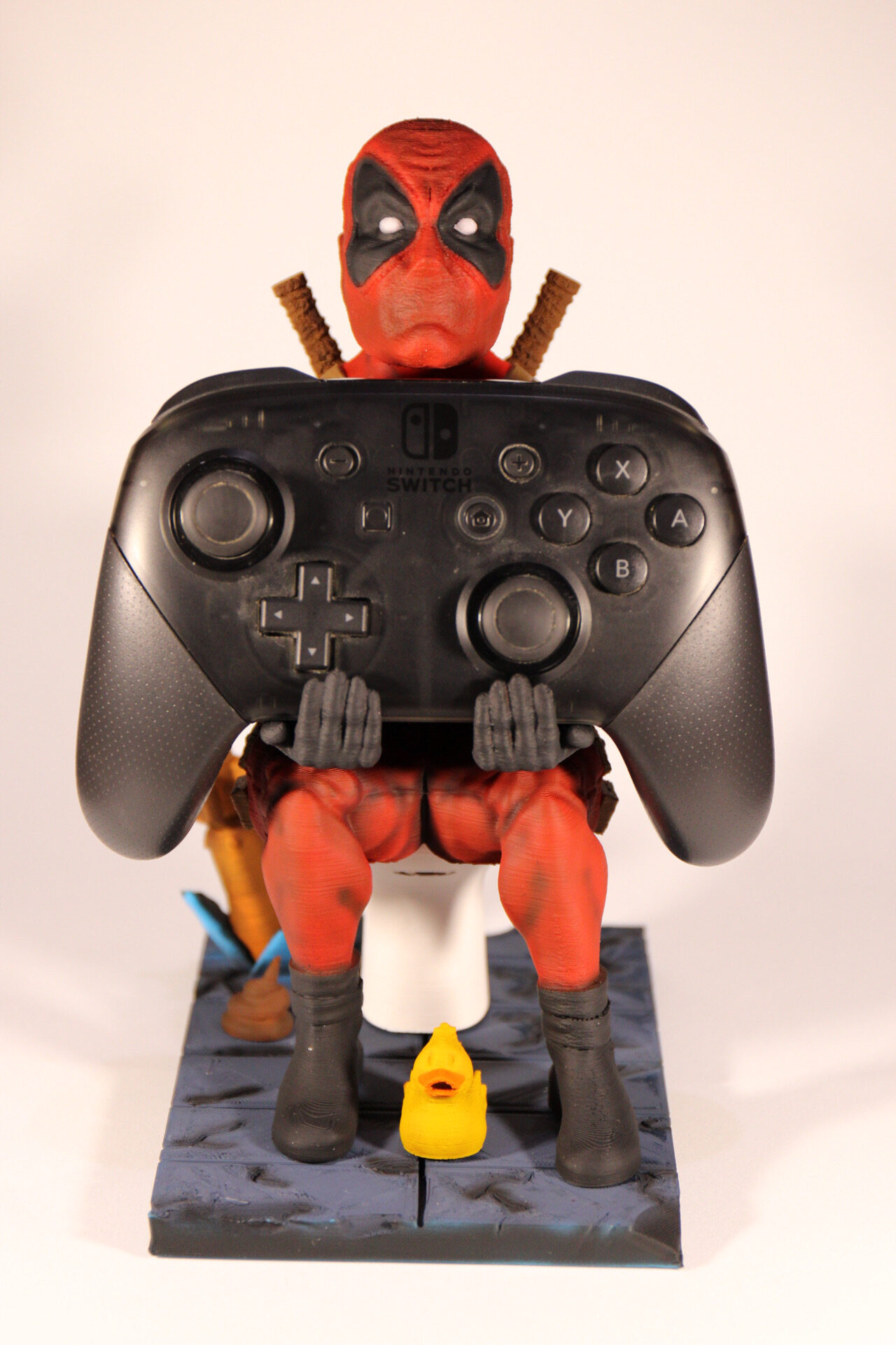 Soporte Mando/Móvil Deadpool – 3deco-planter.com